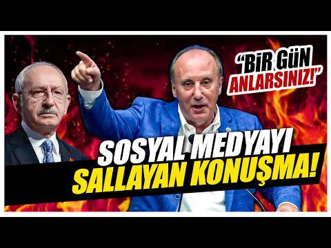 Muharrem İnce'nin Sosyal Medyayı Sallayan Konuşması! 2022'deki O Sözler Tekrar Gündem Oldu!