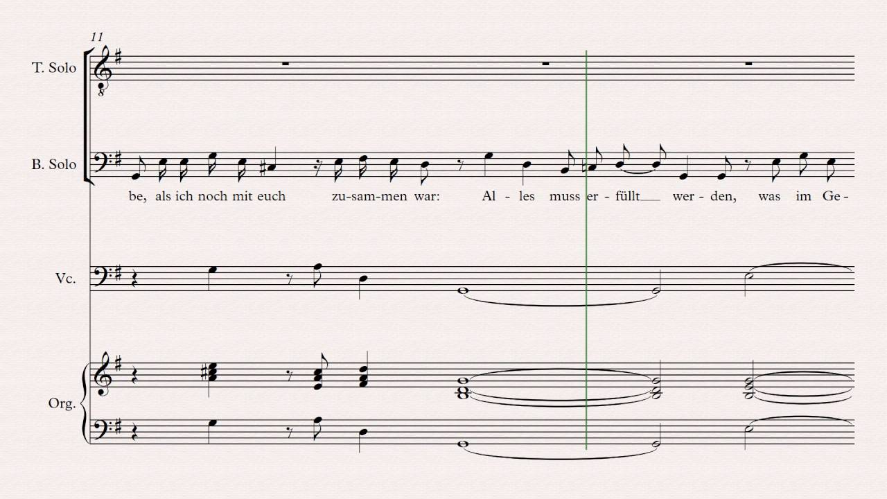 5 Da sie aber vor lauter Freude -- Kantate: Friede sei mit euch - YouTube