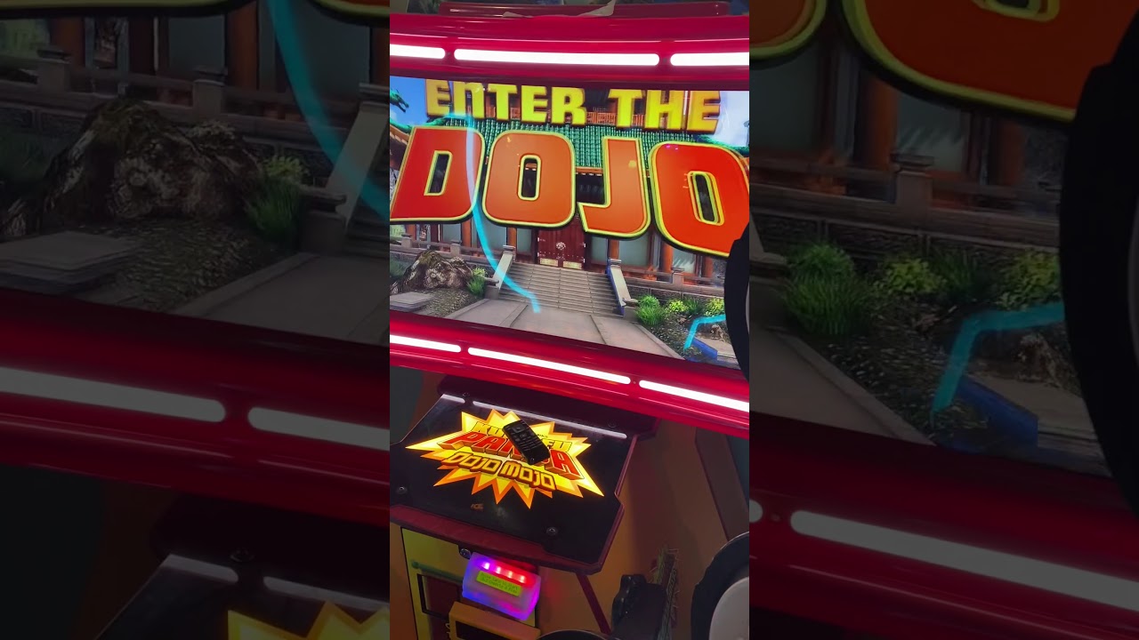 Lot 69- DreamWorks Kung-Fu Panda Dojo Mojo Arcade Game - YouTube