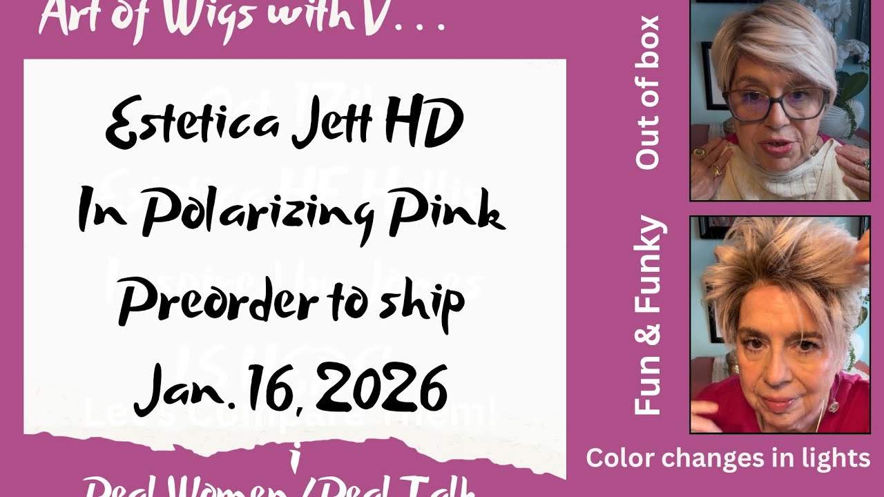Estetica's NEW Heat Friendly Jett: new color, Polarizing Pink.Join me ...