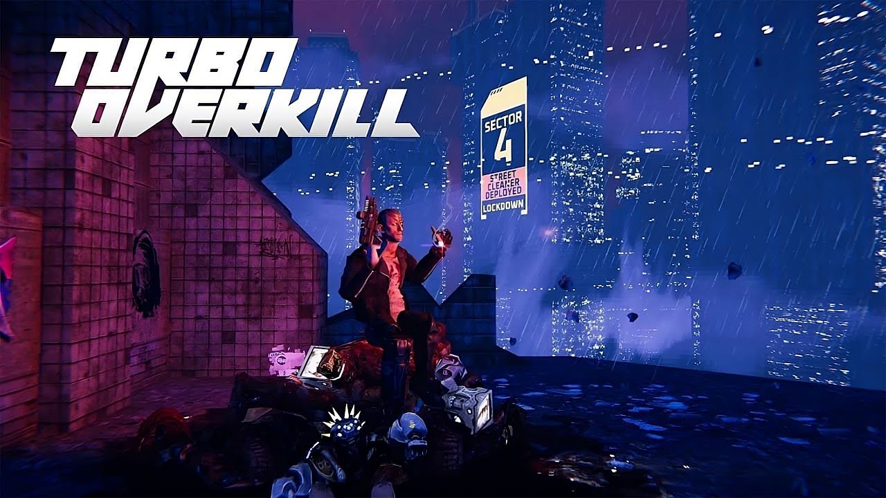 Обзор на Turbo Overkill вся суть игры - YouTube
