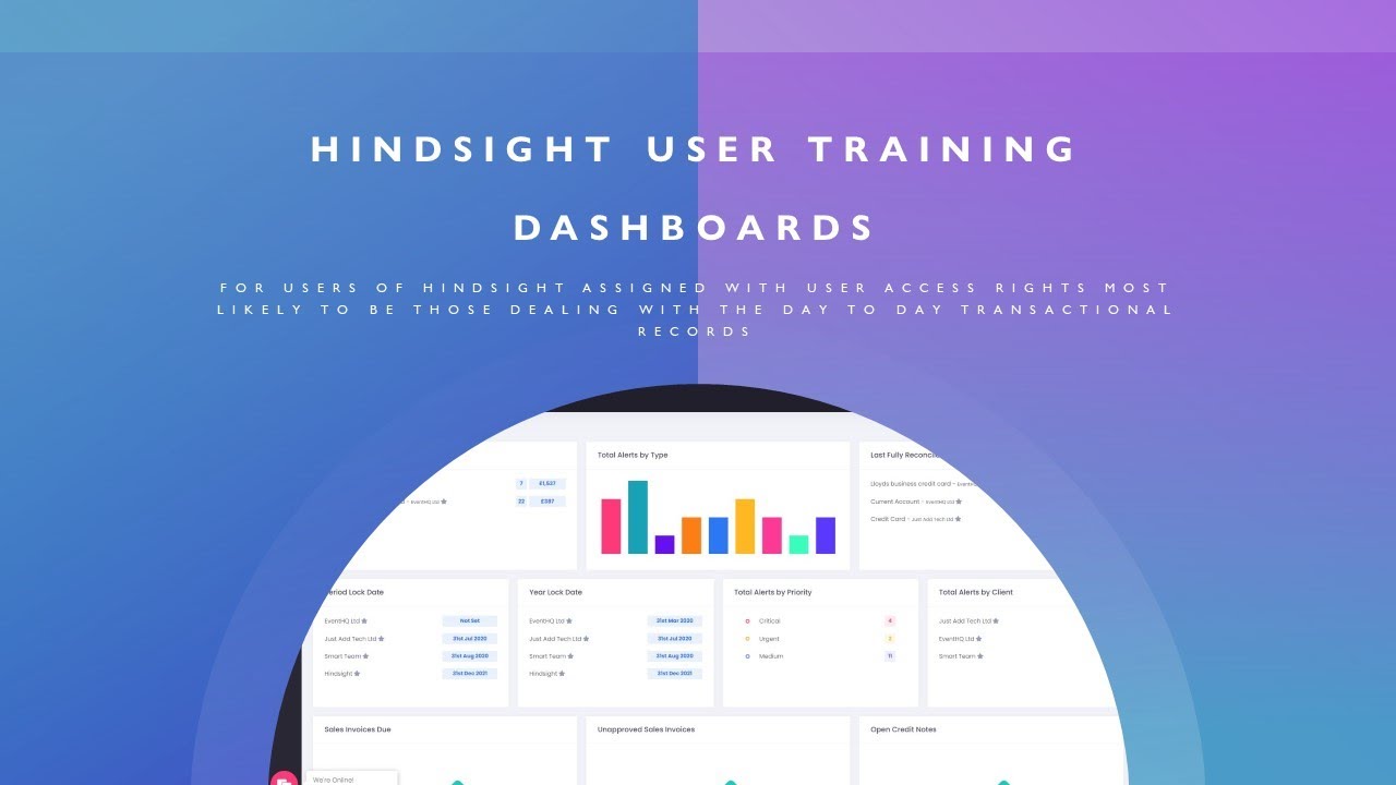 Hindsight Dashboard - Cornerstone Training - YouTube