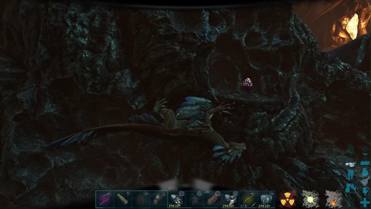 ARK easy way for rock drake eggs tek suit - YouTube