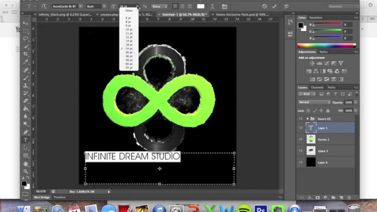 GFX #1 - Infinity Dream Studio Logo - YouTube