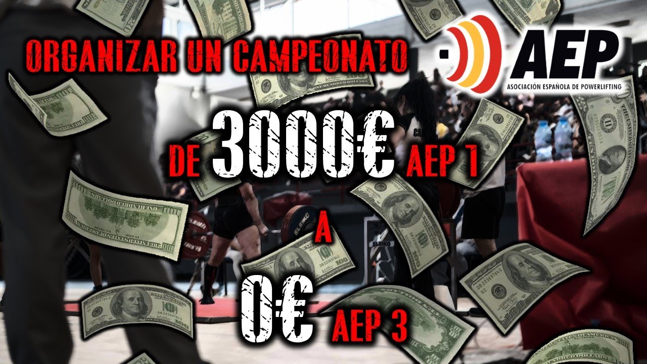 Organizar campeonatos AEP de 3000€ AEP 1 a 0€ AEP 3 - YouTube