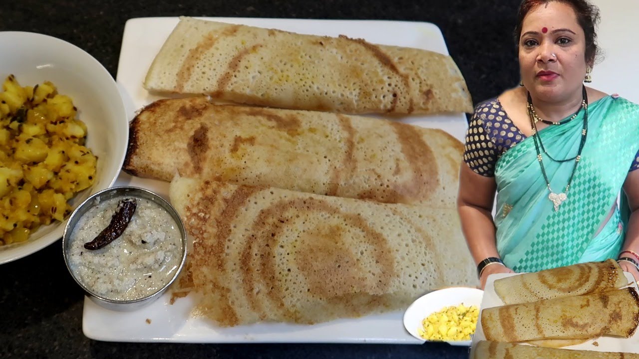 Masala Dosa Recipe || How To Make Crispy Masala Dosa at Home - YouTube