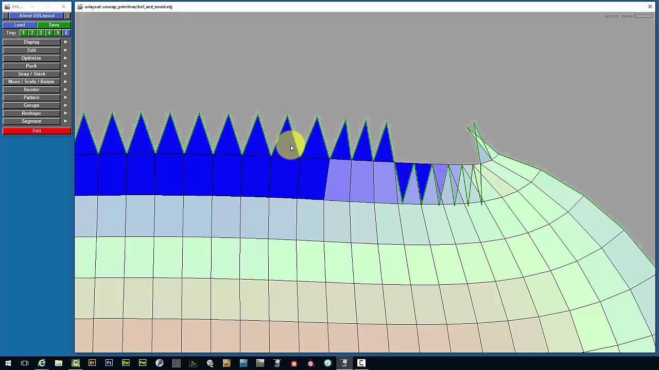 Manually Editing UV Vertices In UV Layout - YouTube