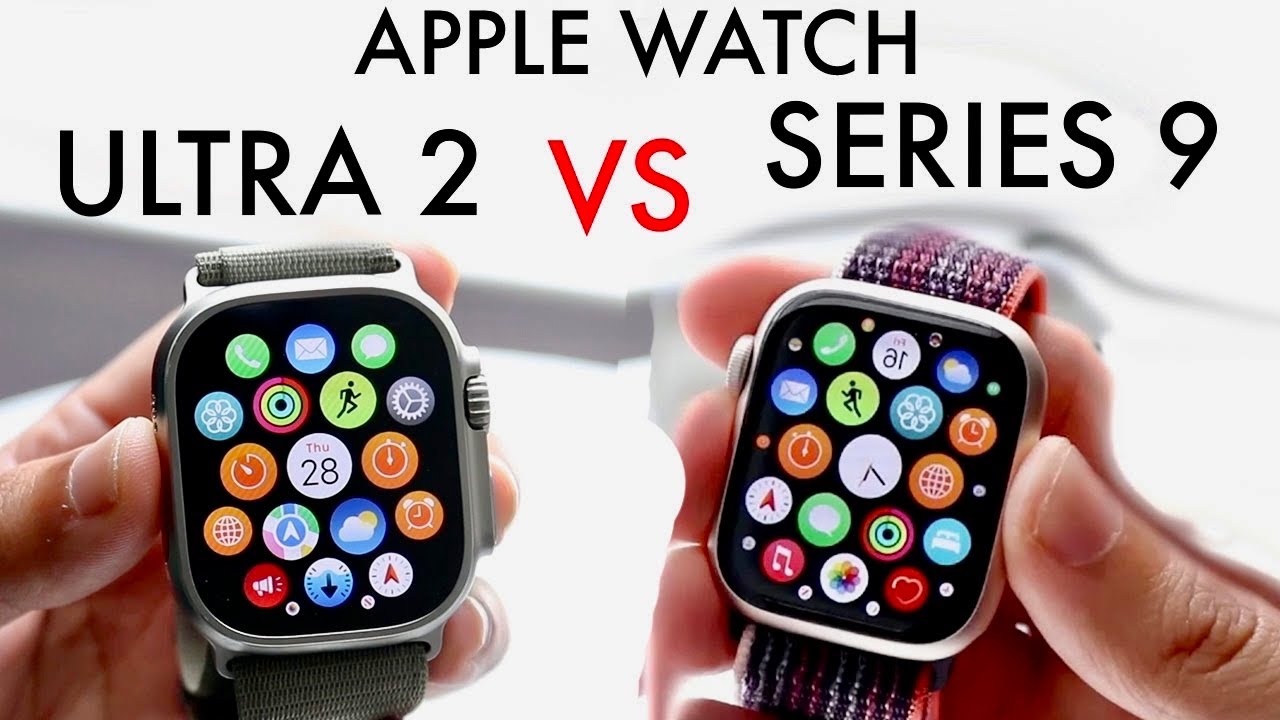 Apple Watch Series 9 Vs Apple Watch Ultra 2! (Comparison) (Review ...
