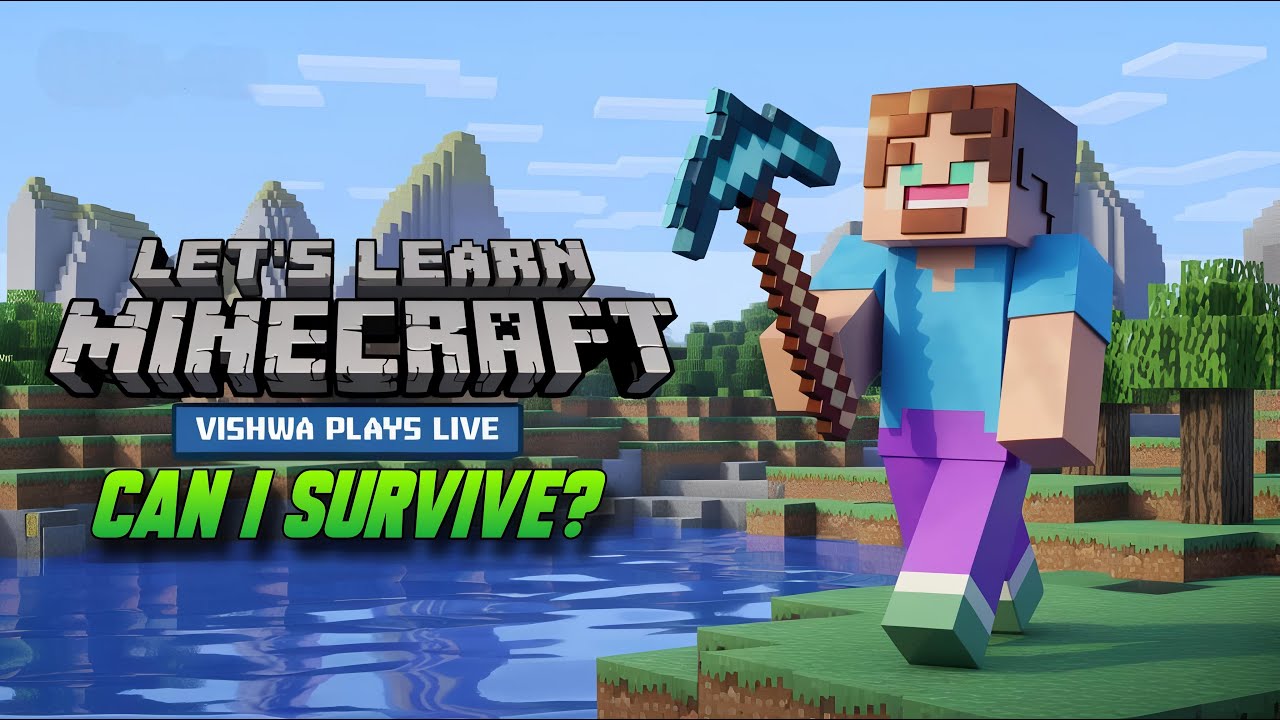 FIRST TIME Playing Minecraft! Noob Adventures Begin! 😱 | Day 1 - YouTube