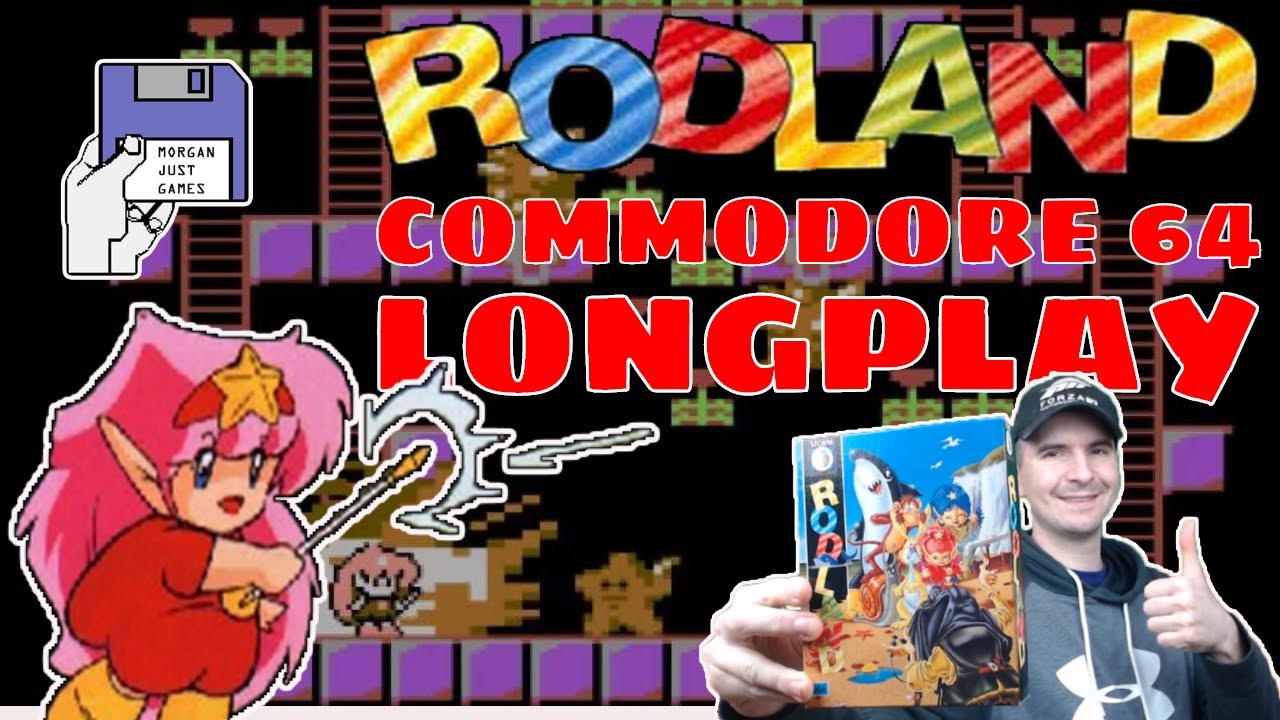 Rodland - Commodore 64 - Longplay - C64 - With Commentary / Jaleco ...