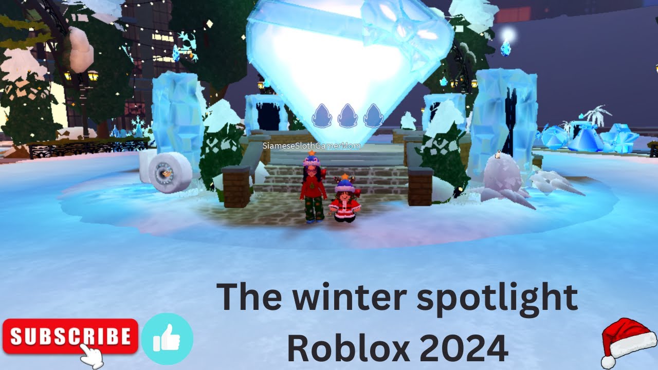The Winter Spotlight Roblox 2024 - YouTube