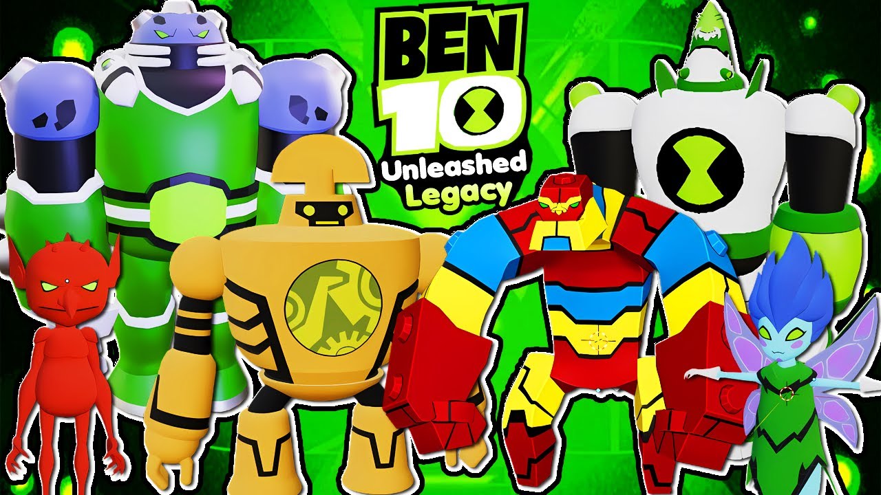 VOLTOU A SER DESENVOLVIDO O BEN 10 UNLEASHED LEGACY AGORA COM ALIENS DO ...