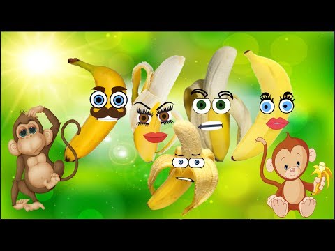 Banana Finger Family Song Nursery Rhymes for Kids - Muz Parmak Ailesi ...
