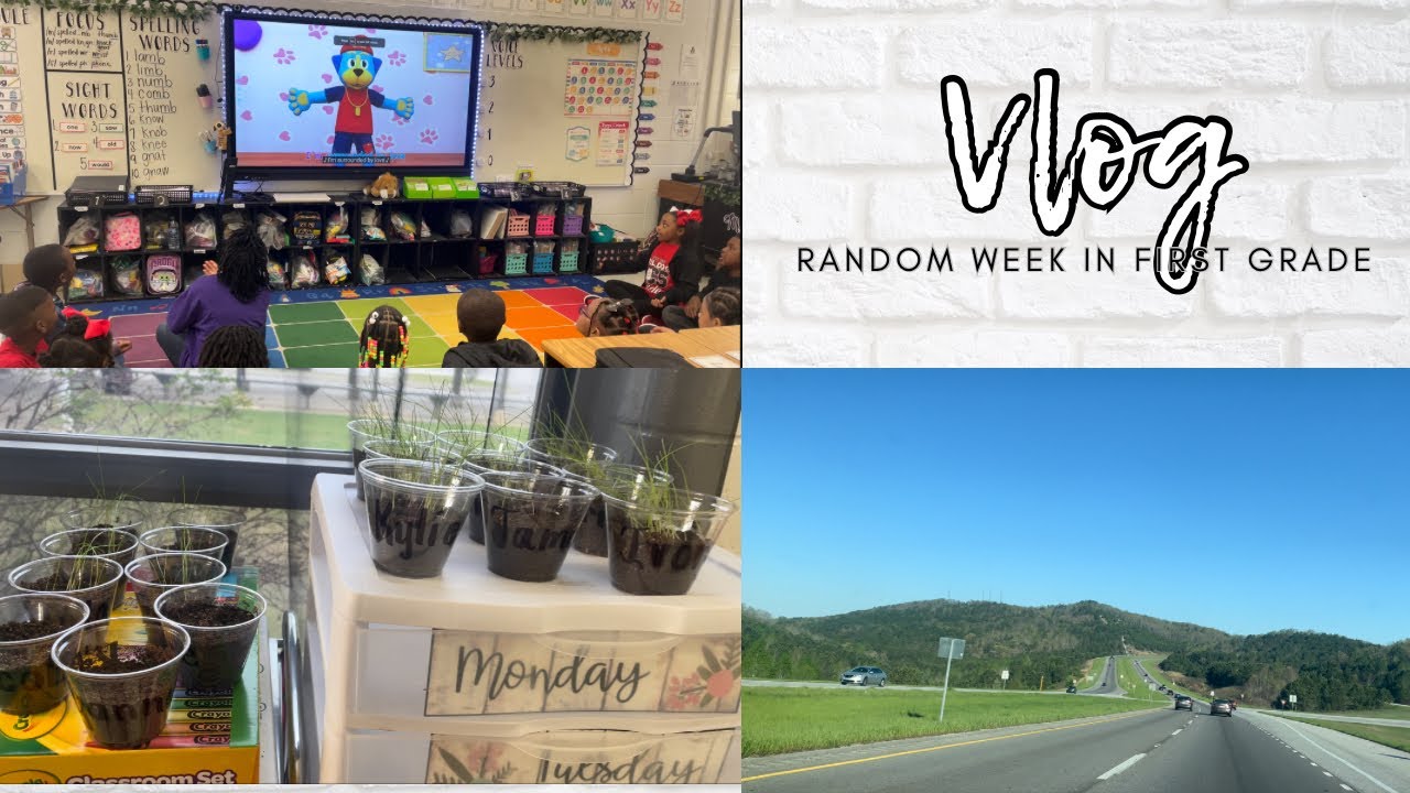 VLOG | Random Week As A First Grade Teacher - YouTube