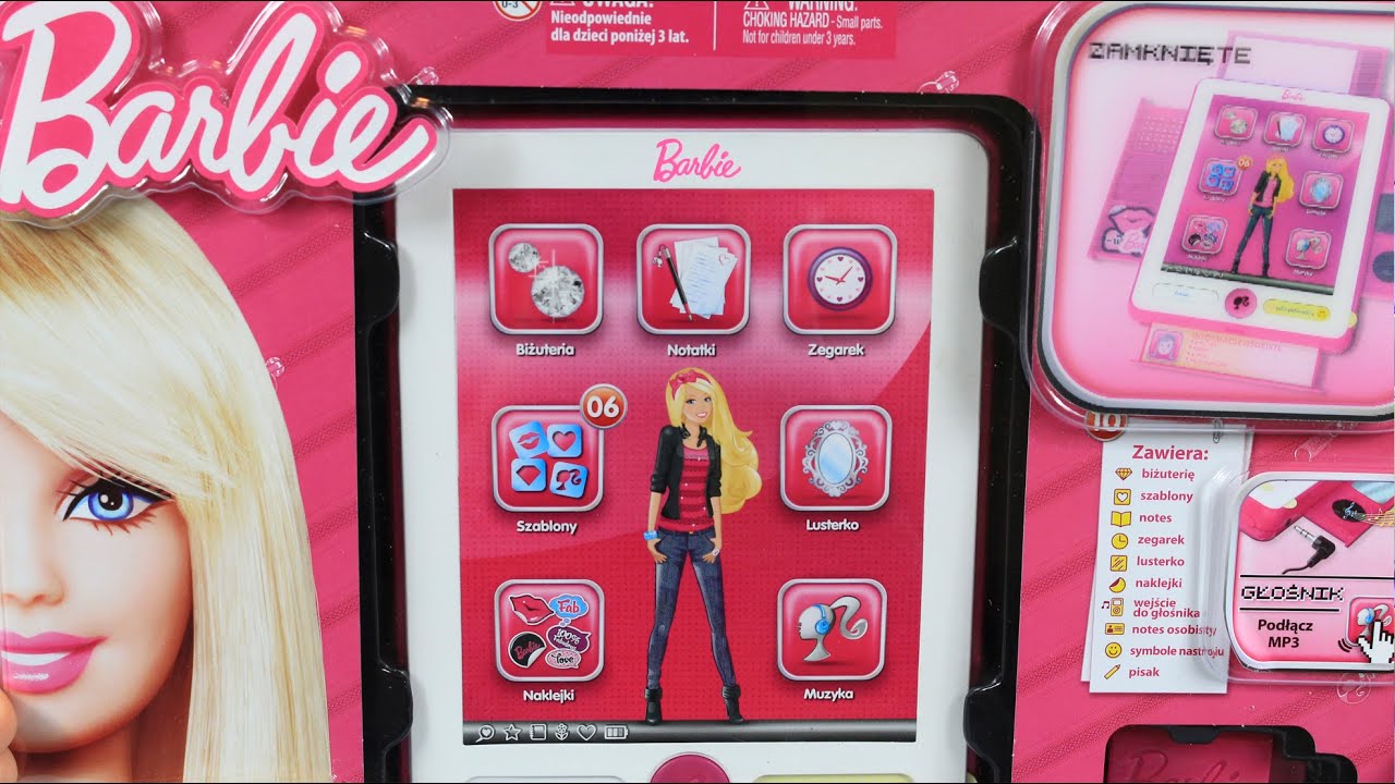 Barbie B-book Pad - Interactive Organiser / Interaktywny Organizer ...