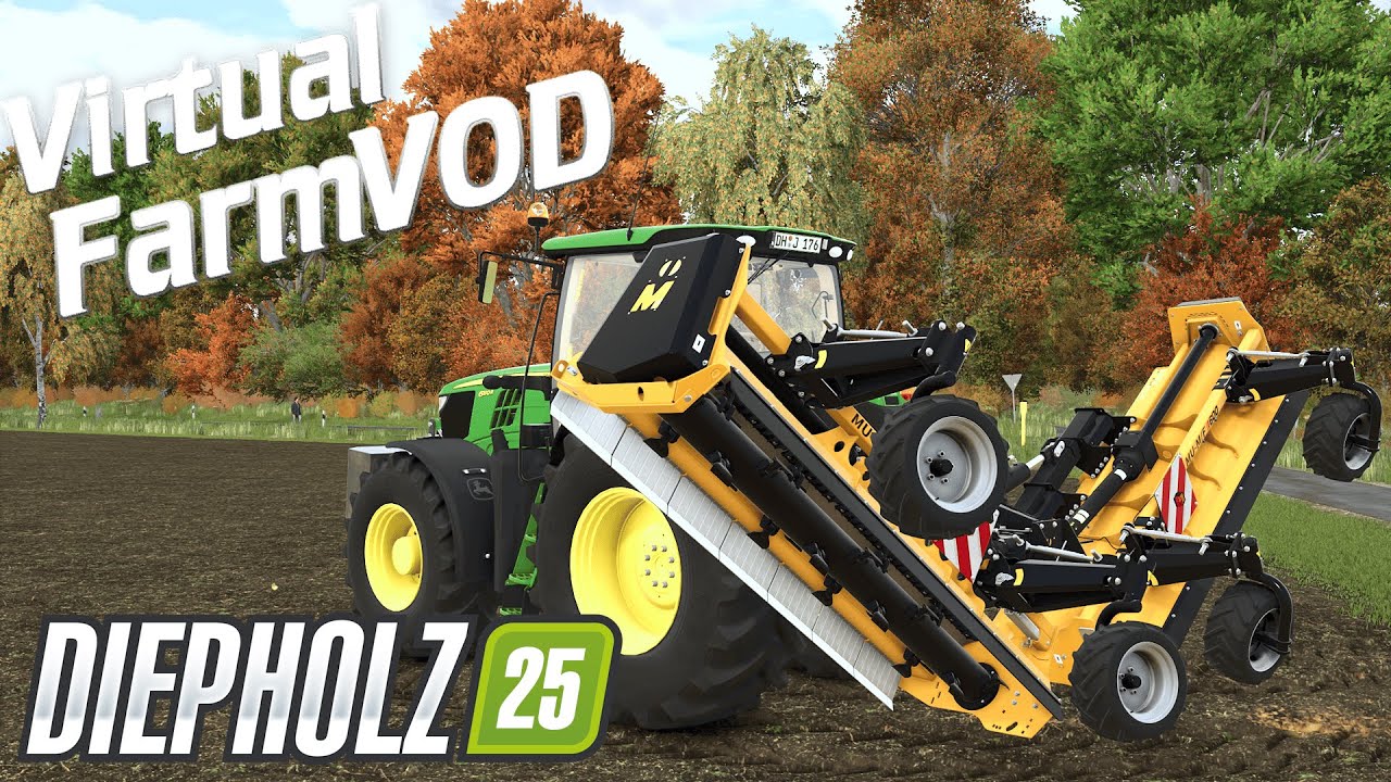 [FS25] DIEPHOLZ I Wir testen den Neuen Mulcher von ADA! I ...