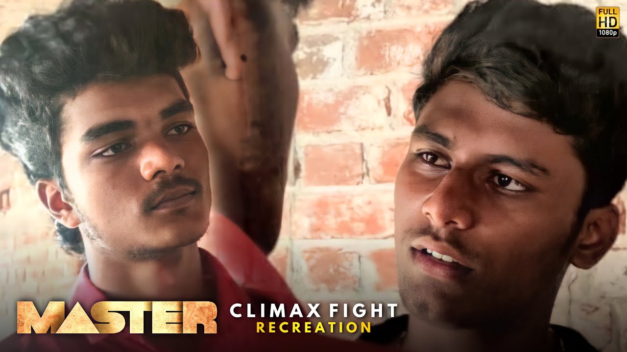 Master Climax Fight Scene Recreation, Thalapathy Vijay, Manoj, Vishwa ...