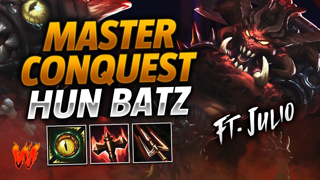 HUN BATZ, ROMPIENDO EL EARLY BASTO - Warchi - Smite Master Conquest ...