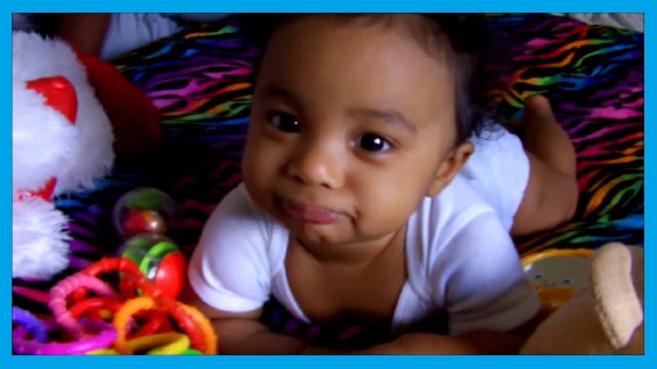 BABY BLOWING RASPBERRIES ALL DAY! - YouTube