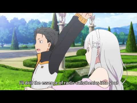 Subaru and Emilia stretch (Re:ZERO) (English Sub)