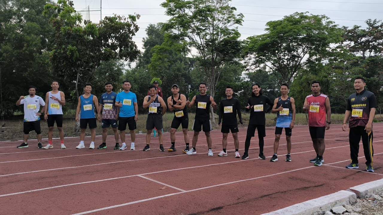CABOR ATLETIK !! NOMOR LARI 5000 METER PORWANAS XIV KALSEL - YouTube