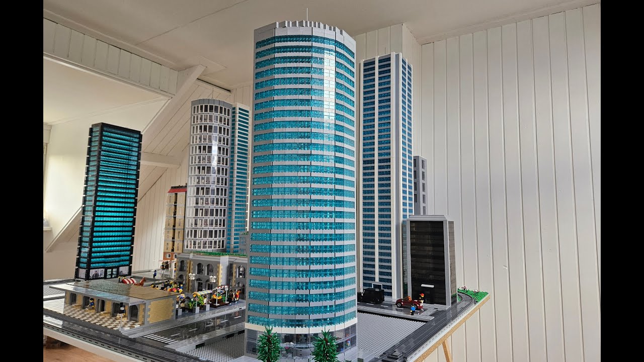 Lego Blueprints For Skyscrapers 💥Ben Builds LEGO💥 | For