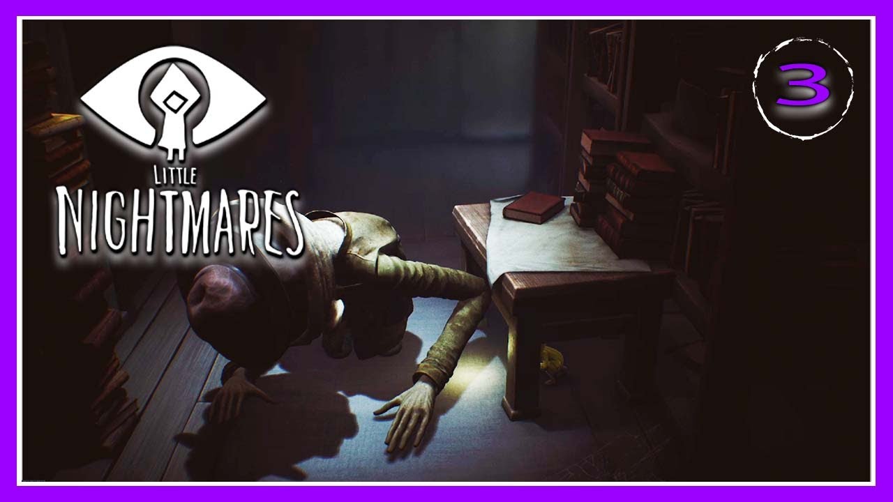LN - #3 - ESCAPANDO DE LA BIBLIOTECA - Little Nightmares - Gameplay ...