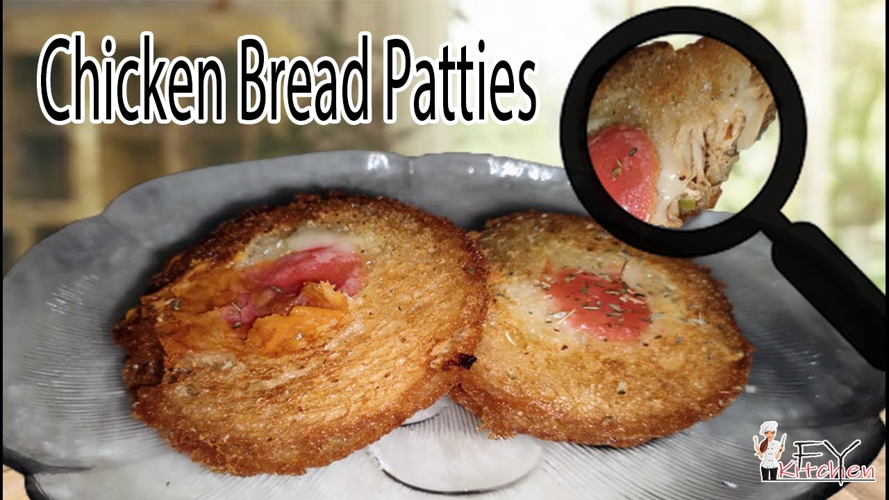 Chicken Bread Patties Recipe | Chicken Patties Recipe Without Oven ...