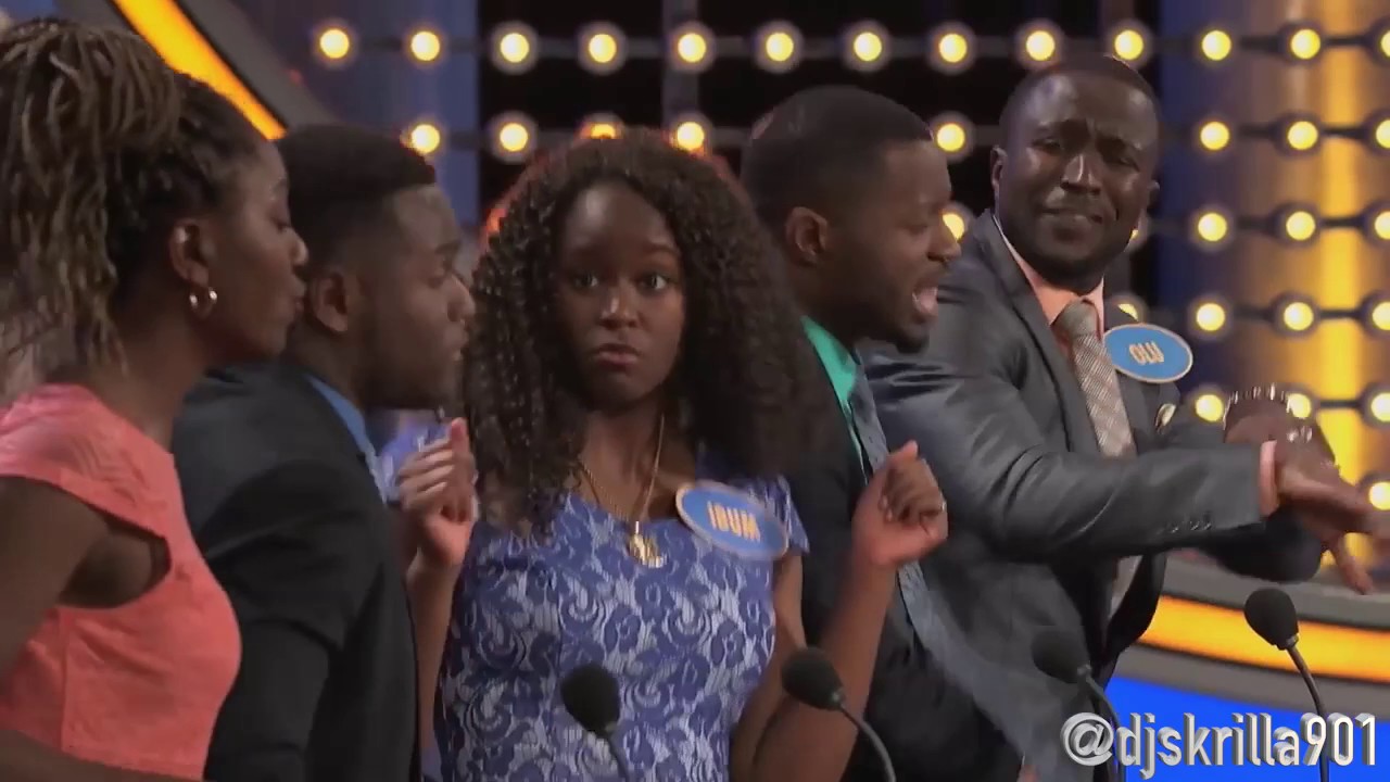 The OBUS are on the Feud! | Family Feud Remix - YouTube