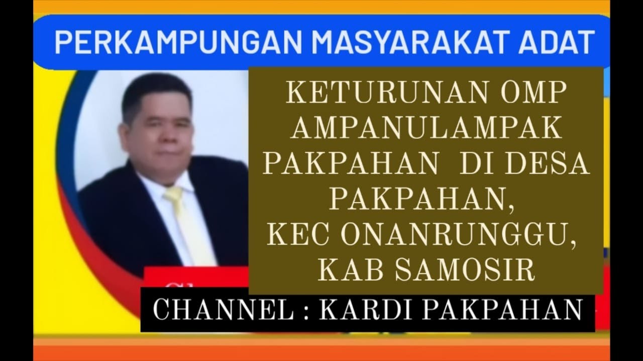 #BUDAYA : Perkampungan Adat Keturunan Omp Ampanulampak Pakpahan ...