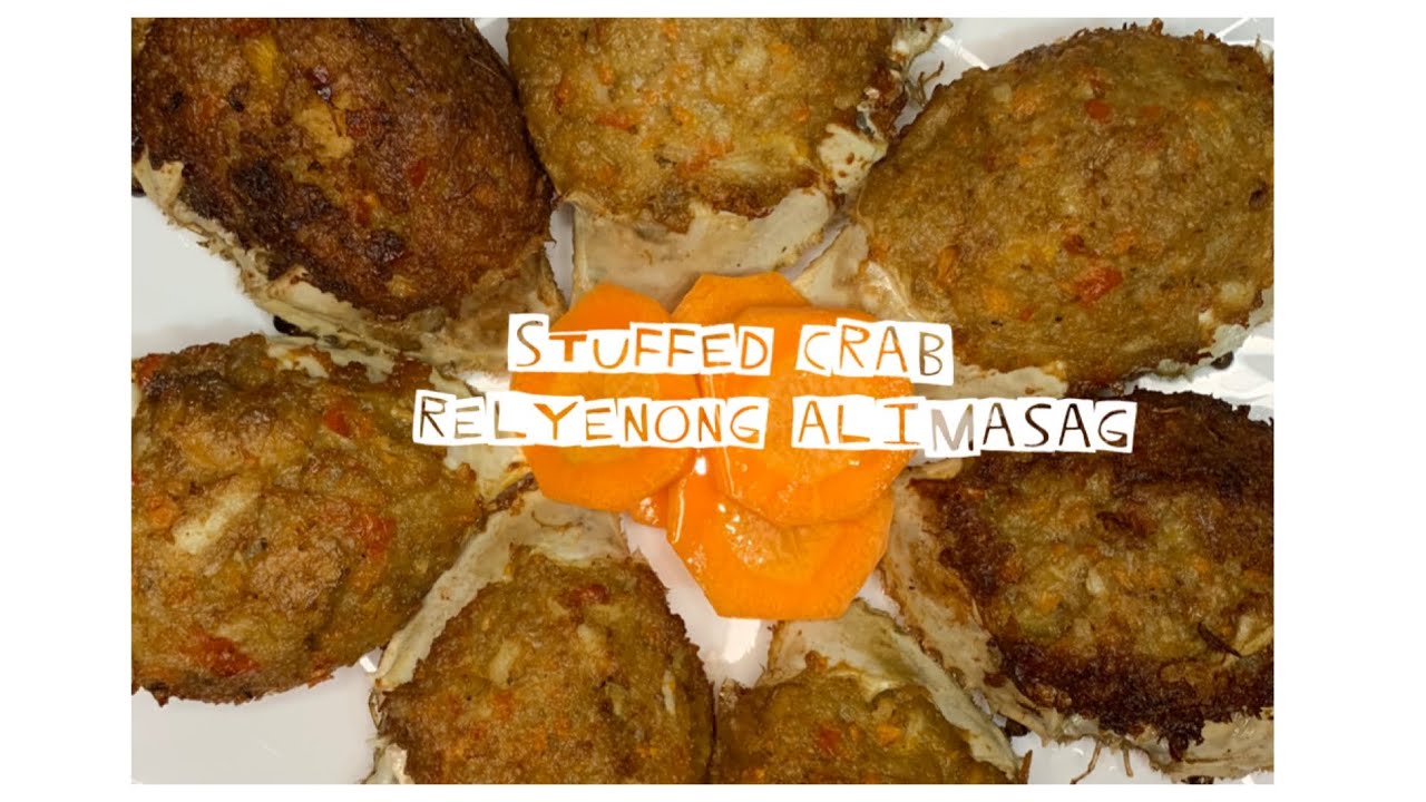 Stuffed Crab / Relyenong Alimasag - YouTube
