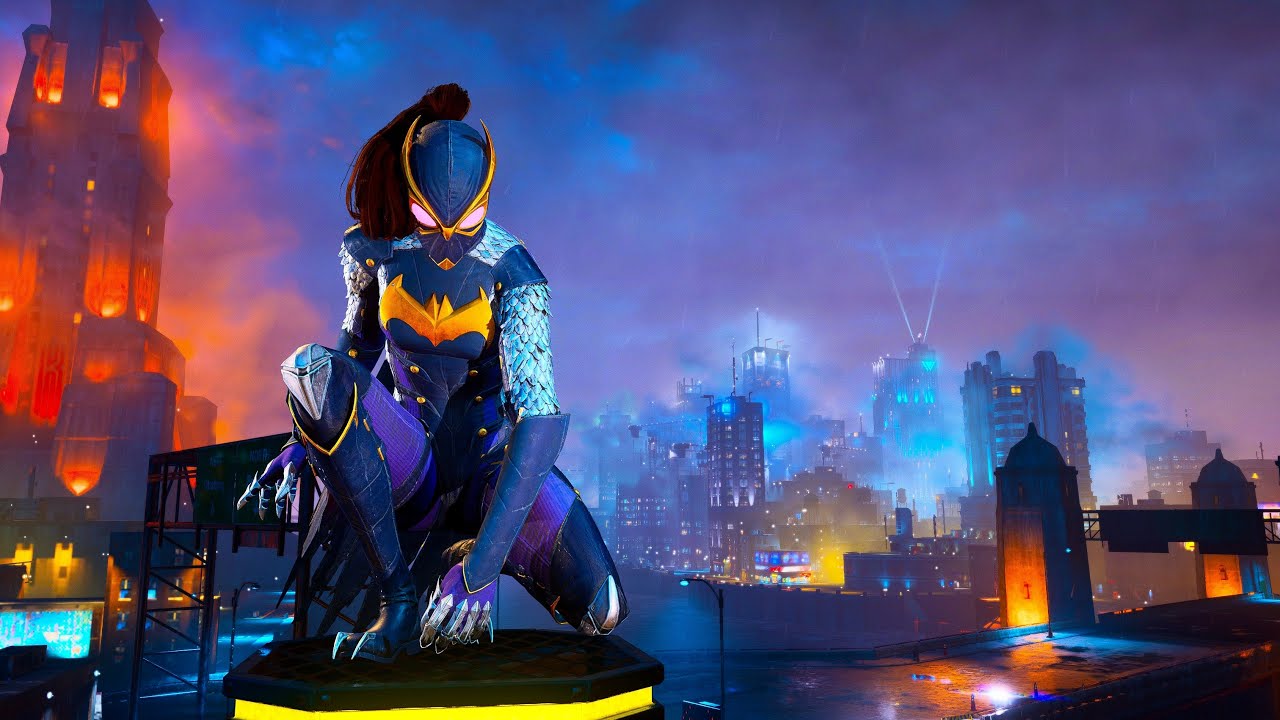 GOTHAM KNIGHTS FREE ROAM with Batgirl (Talon Suit) Combat, Stealth - No ...