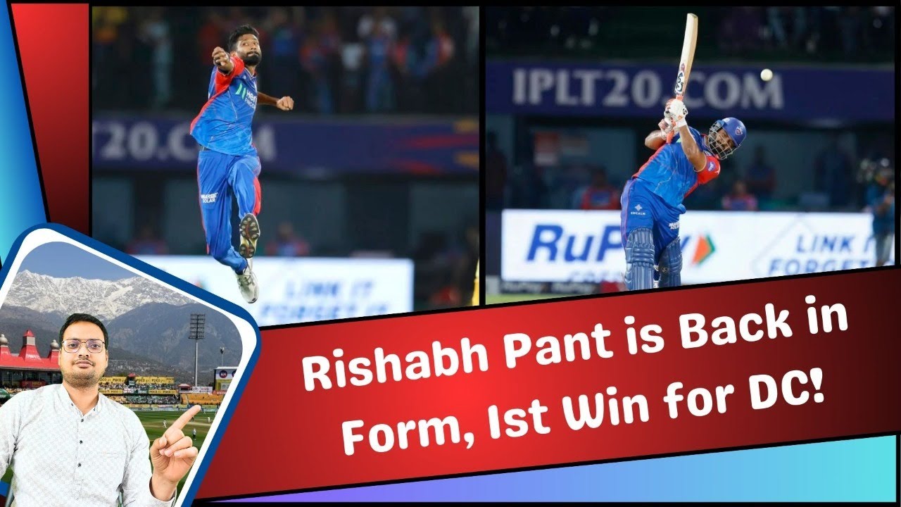 Rishabh Pant Back in form, 1st Win for Delhi Capitals in IPL 2024 | 90s ...