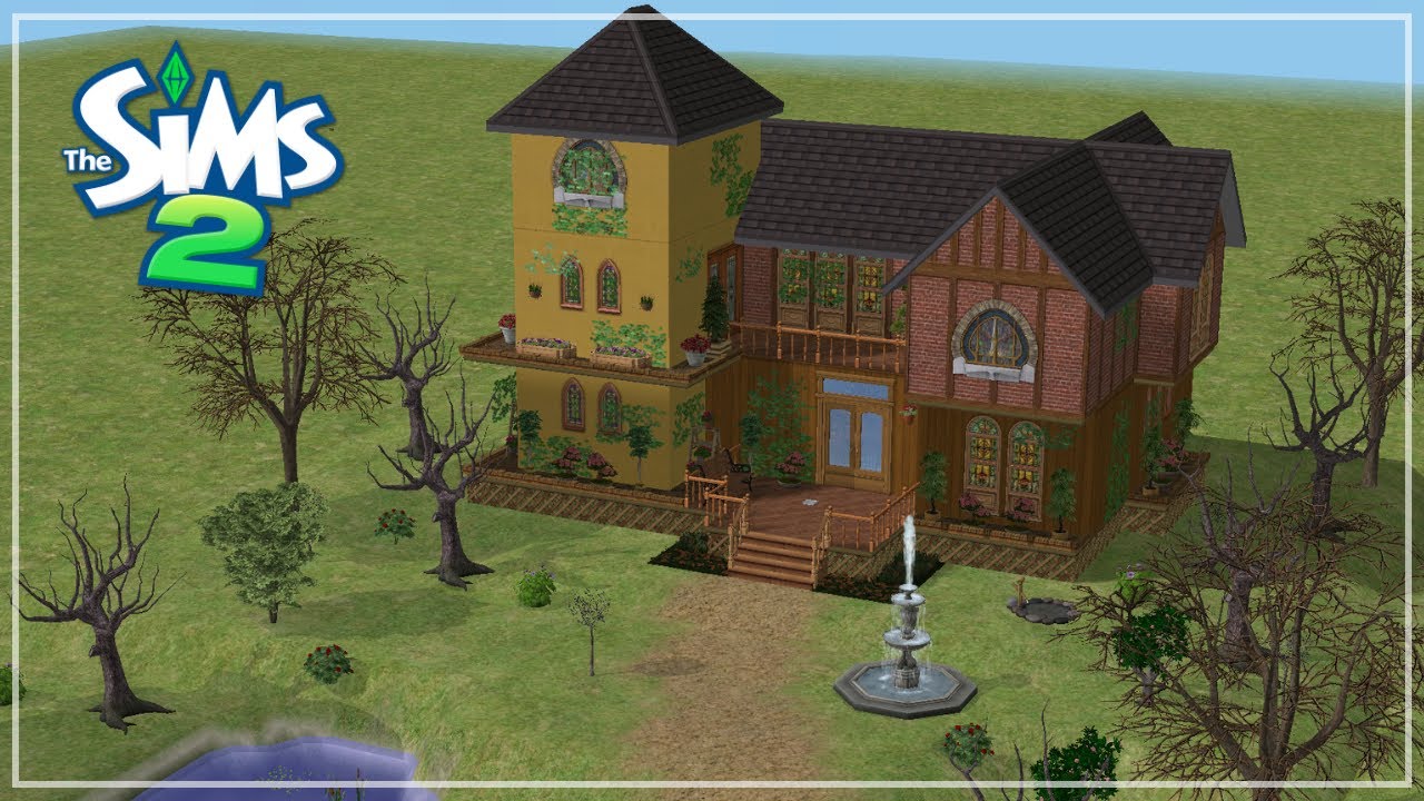 Building a Witchy House in the Sims 2 (Sims 2 Speedbuild) - YouTube