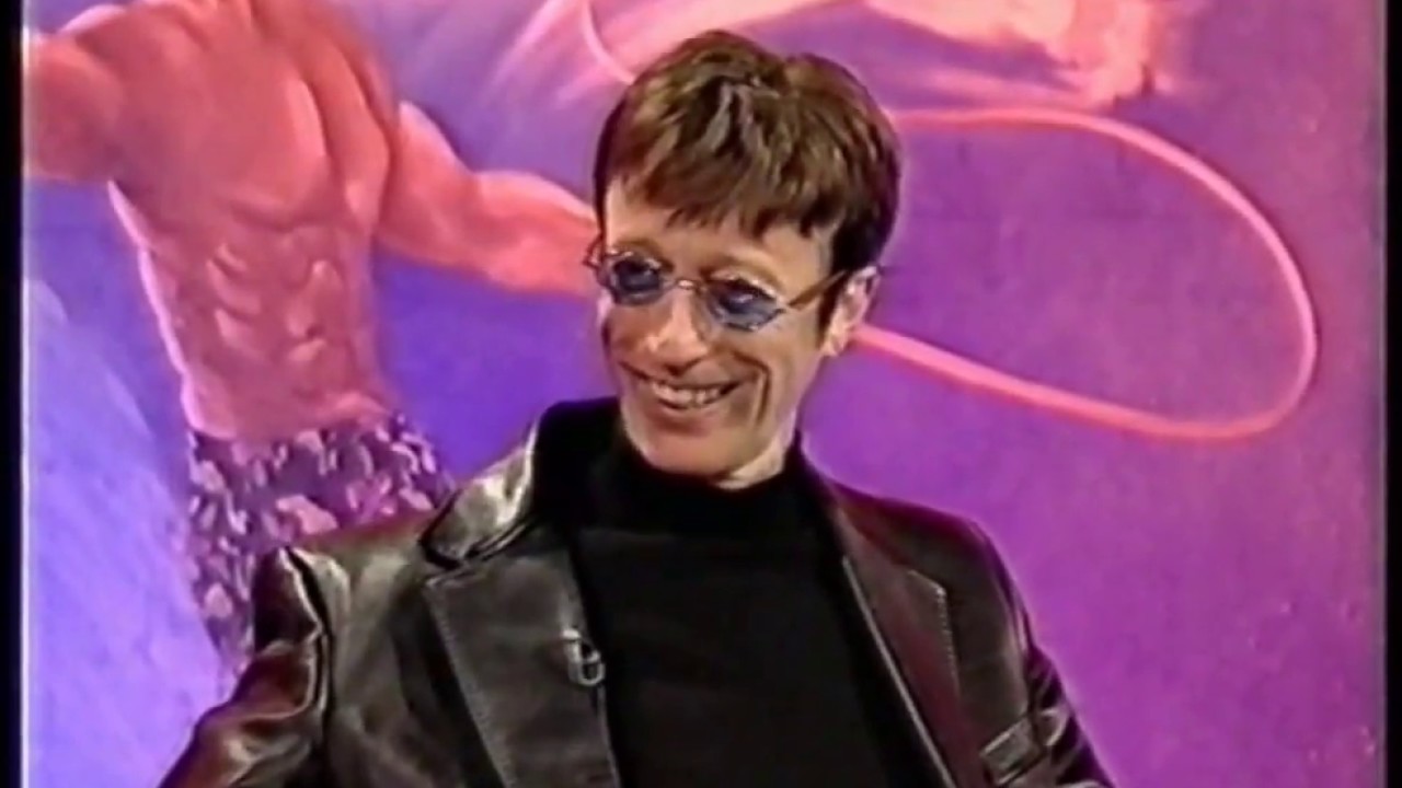 Robin Gibb on TV Show - YouTube