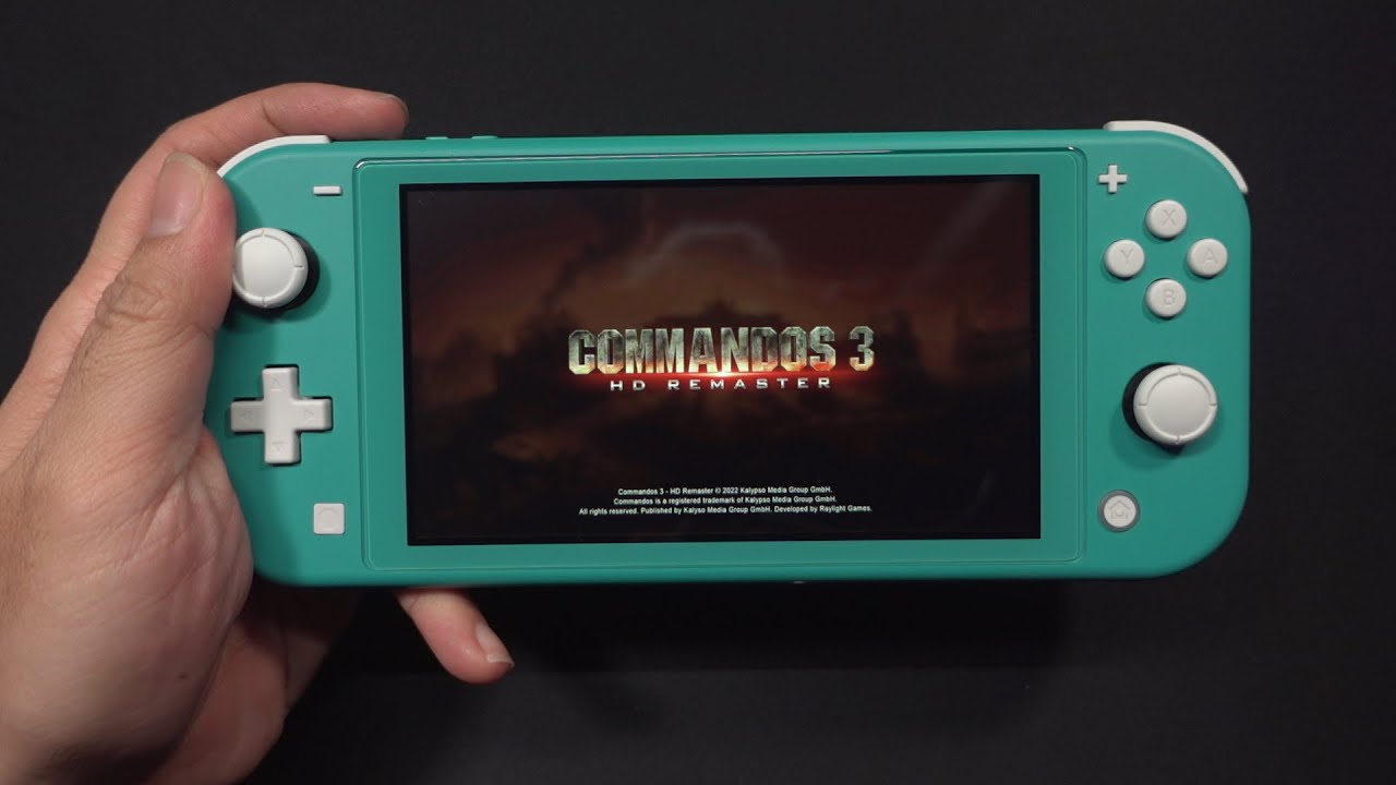 Commandos 3 – HD Remaster Nintendo Switch LITE - YouTube