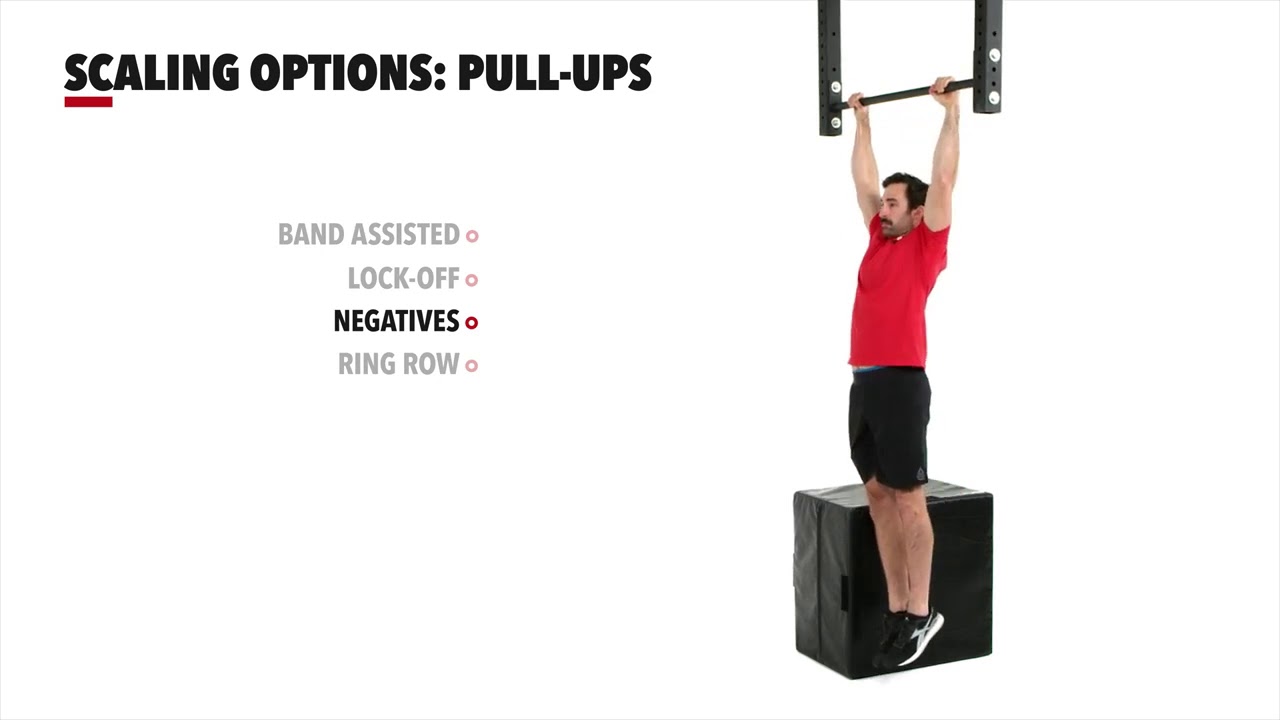 Scaling Pull Ups - YouTube