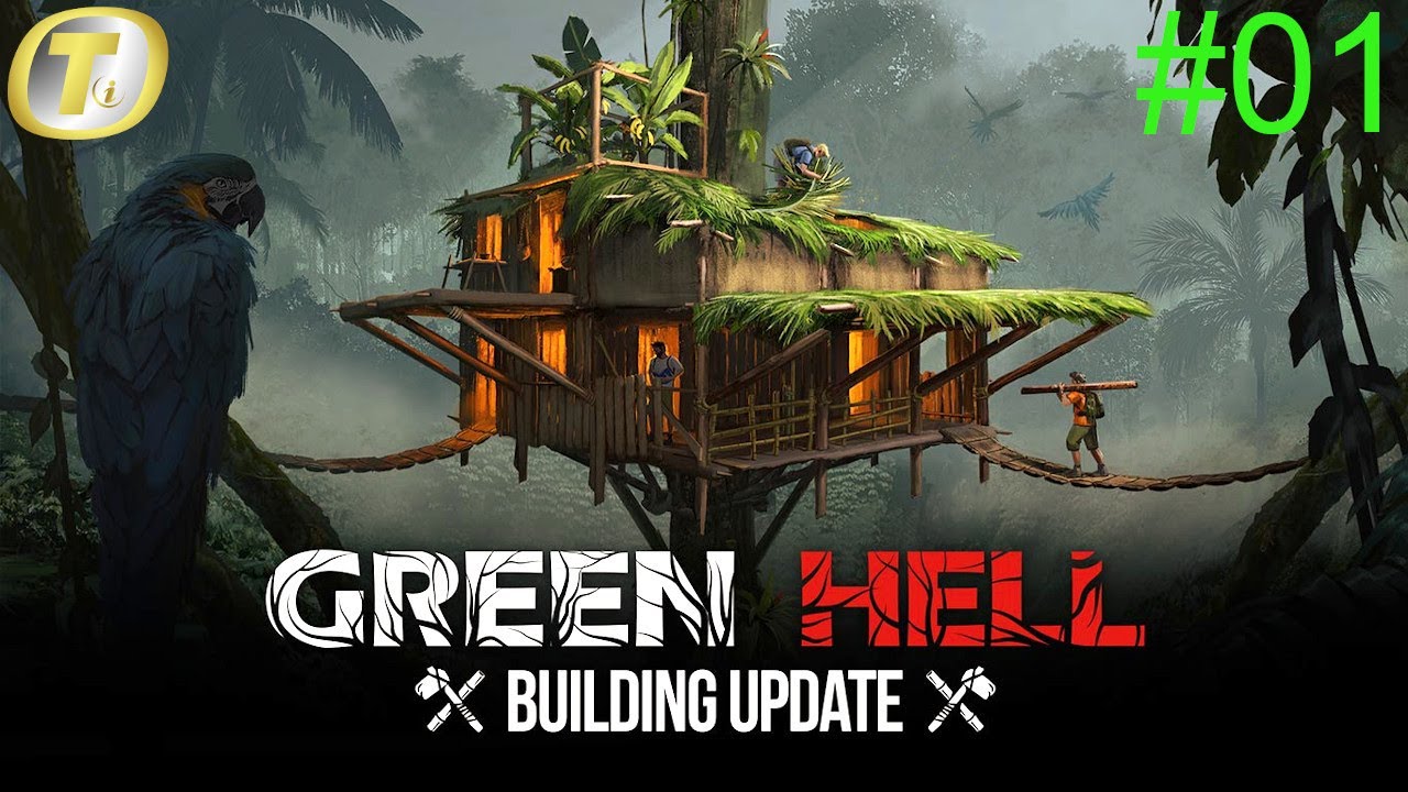 Ep1: Survivre à l'enfer vert! (Green Hell Building Update Gameplay fr) - YouTube