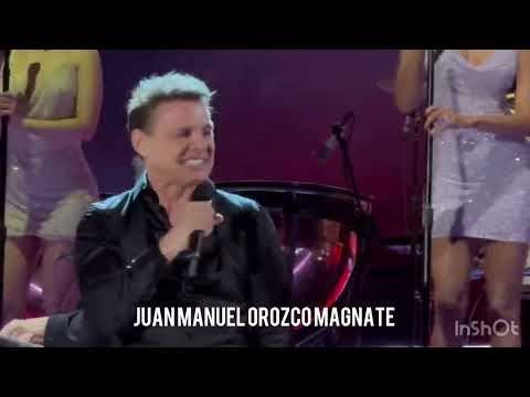 LUIS MIGUEL Santa Claus llegó a la ciudad  Bs As ARGENTINA CAMPO DE POLO TOUR 2024 17 12 24