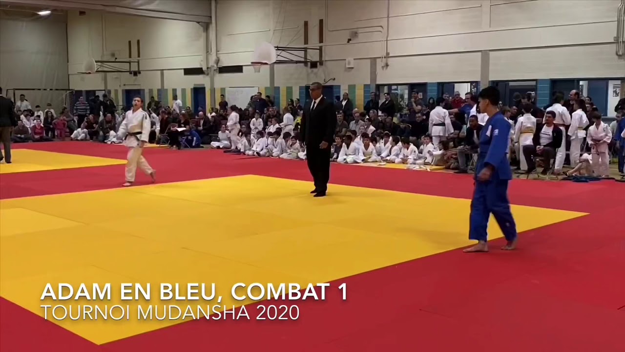Adam Alaoui Y. Médaille d’argent a la coupe Mudansha 2020 - YouTube