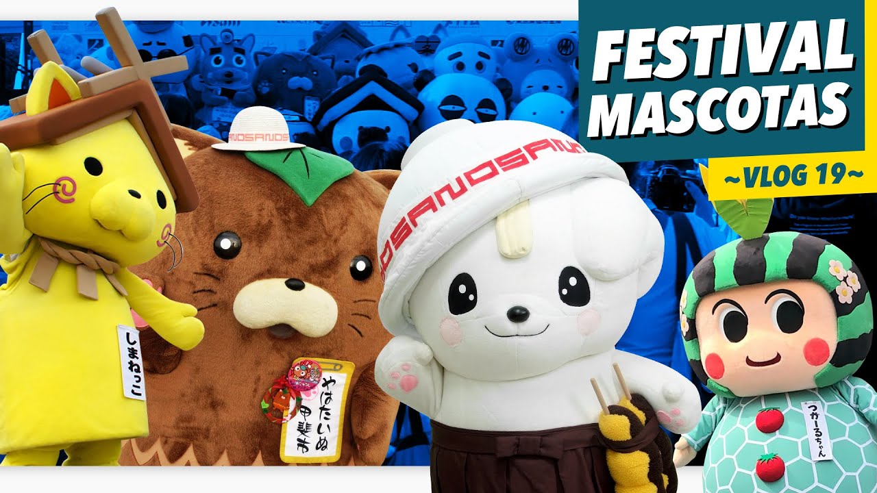 YURU CHARA FESTIVAL Grand Prix 2019 - Festival de Mascotas【Vlog #19 ...