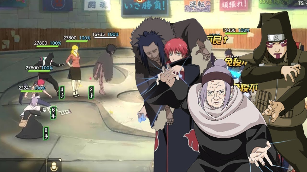 Puppet Users Team! - Naruto Online Mobile - YouTube
