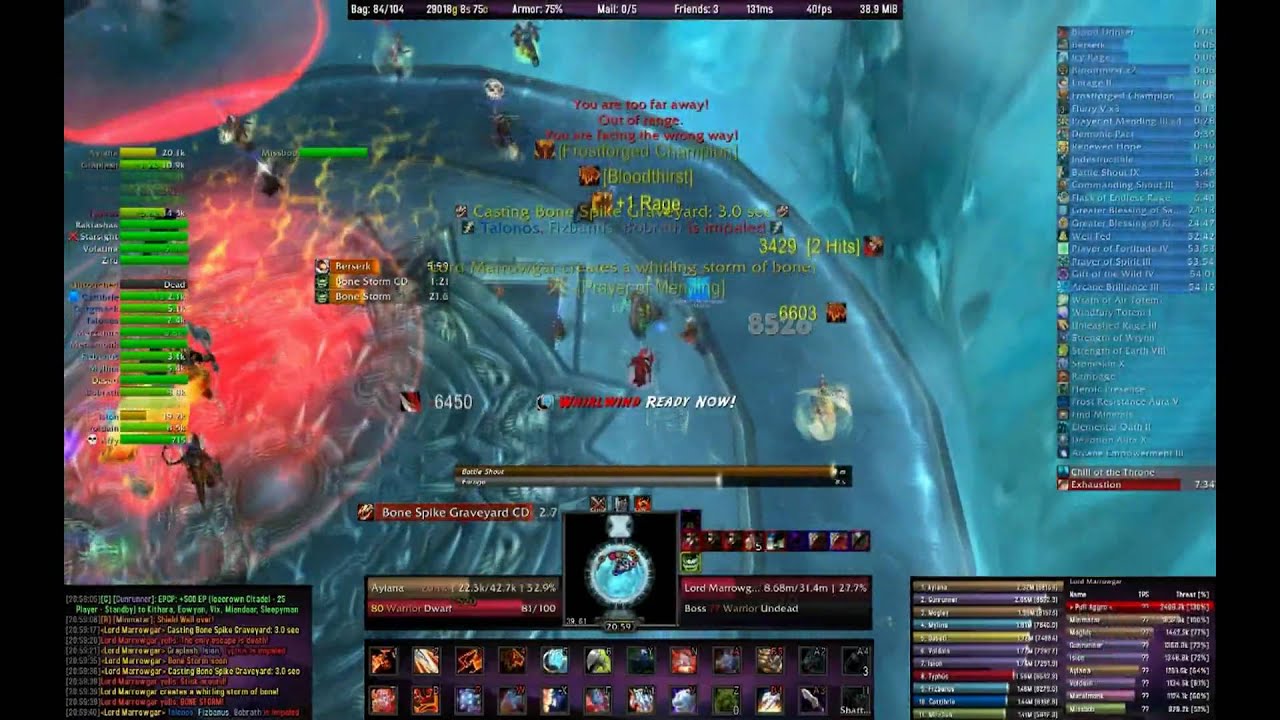 Fury Warrior Tutorial ICC Patch (Part 2) - YouTube