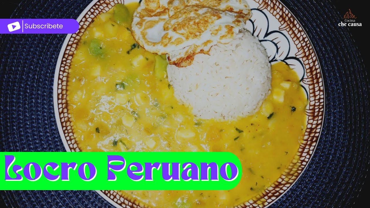 ¡Así se hace el LOCRO PERUANO más cremoso y fácil! - YouTube