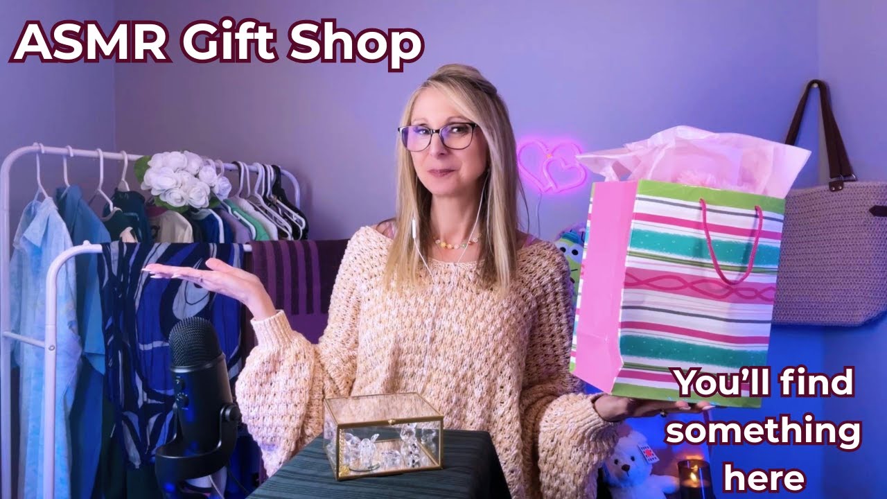 ASMR Gift Shop Roleplay 🎀 Find the perfect gifts for your loved ones ...