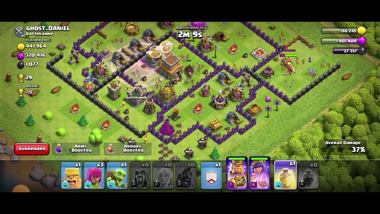 coc attack #coc #game #player - YouTube