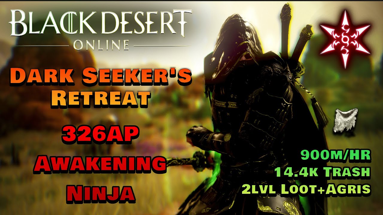 BDO | Dark Seeker's Retreat (for Ator Shoes) | 326AP Awakening Ninja ...