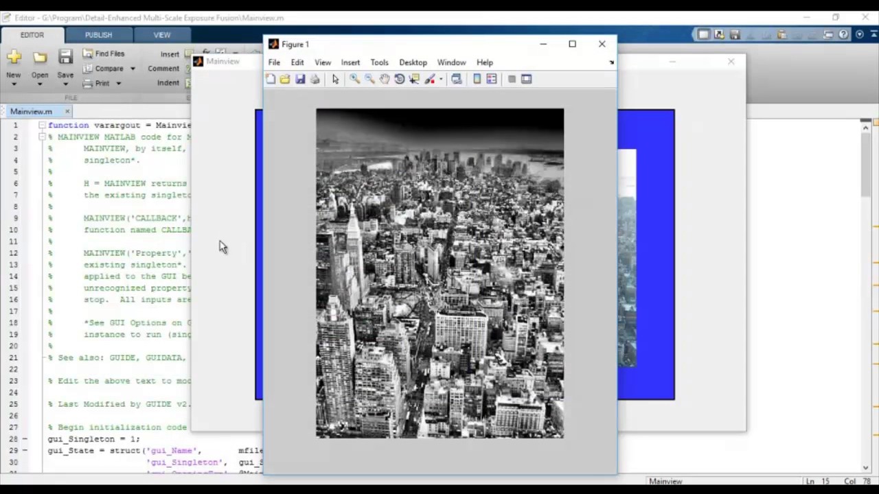 Multi exposure fusion matlab code projects - YouTube