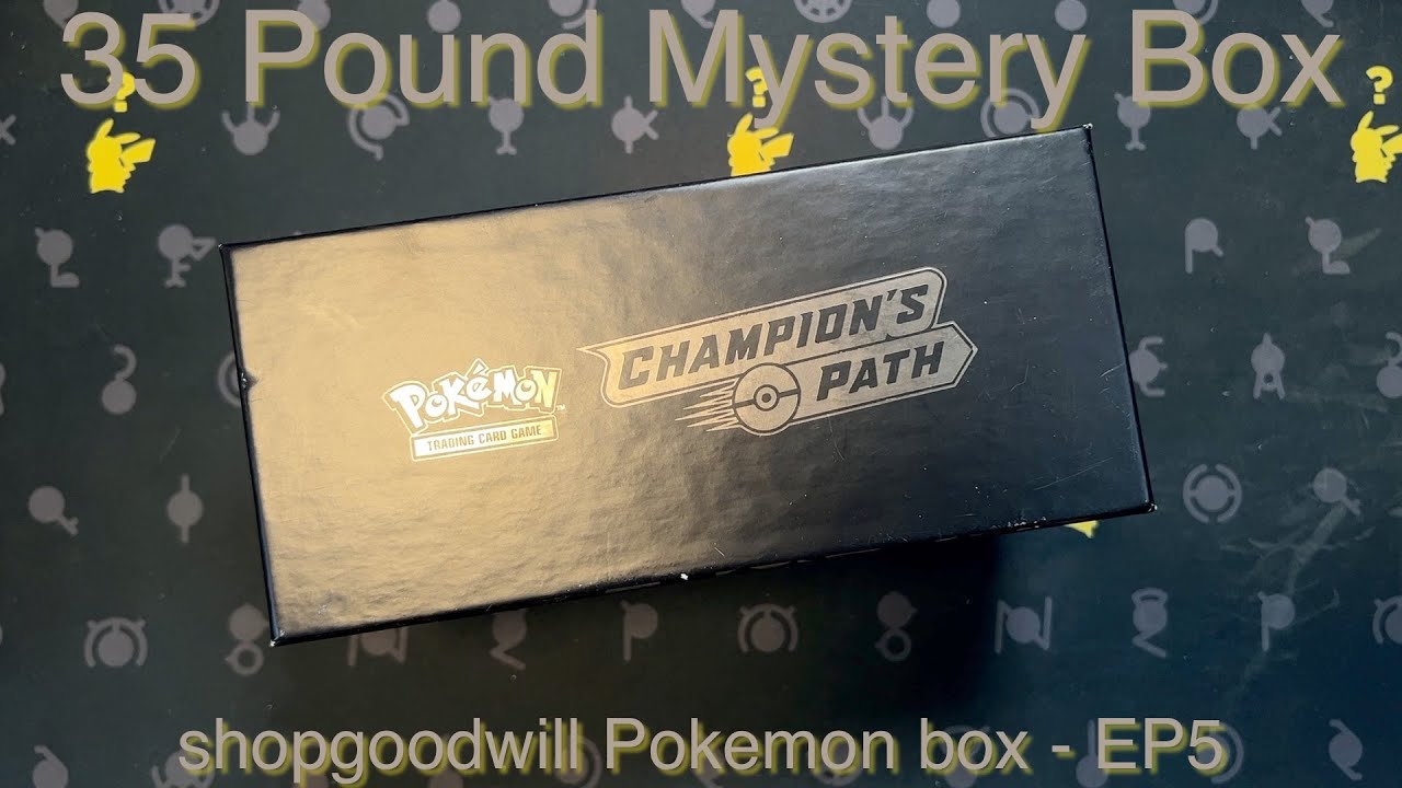 A 35 pound Pokémon Mystery box - Episode 5 - YouTube