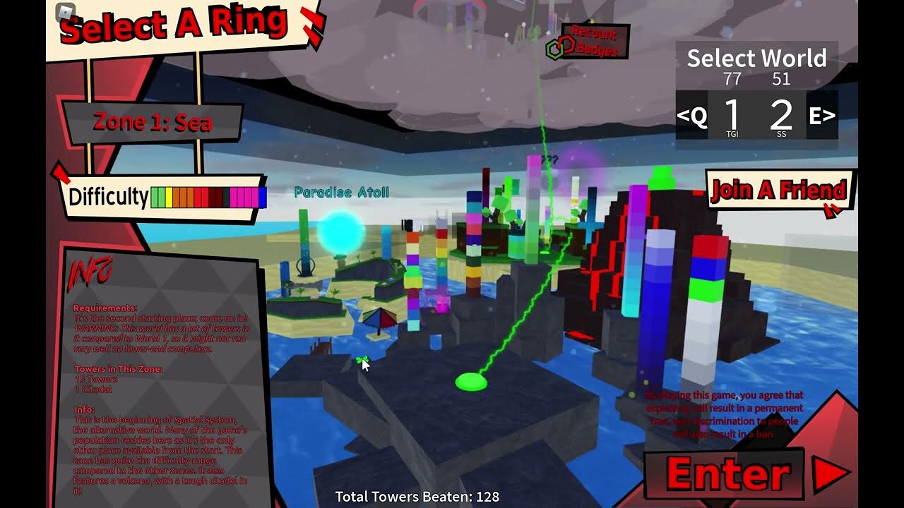 All the hidden 'X's in the JTOH ring select - Roblox - YouTube